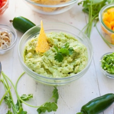 DIY Healthy Guacamole Bar - The Foodie Dietitian | Kara Lydon
