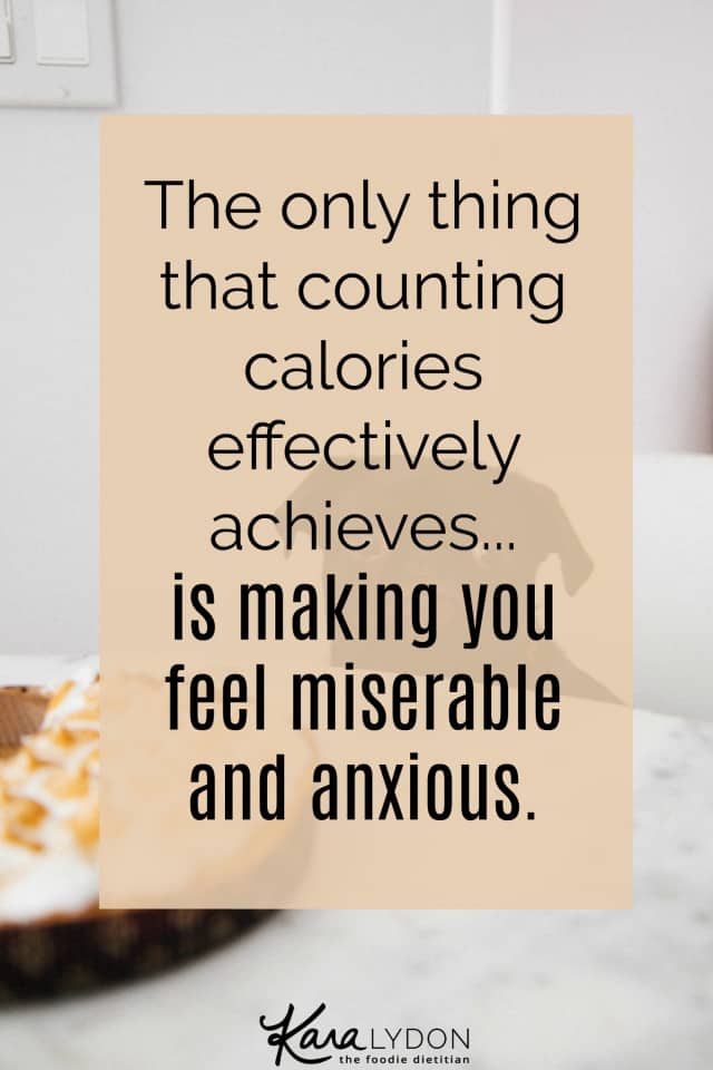 Why Calorie Counting Doesn't Work for Weight Loss - The Foodie ...