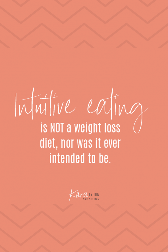 Can you Lose Weight with Intuitive Eating? | Kara Lydon | Kara Lydon