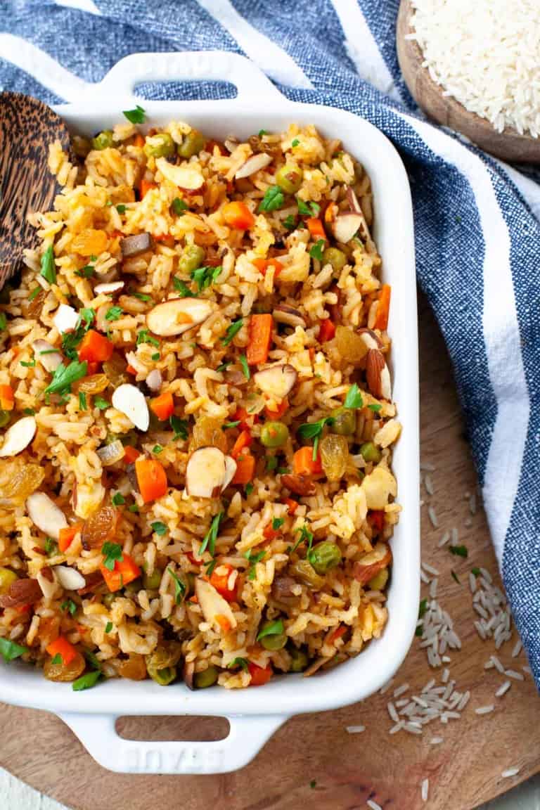 Vegetarian Rice Pilaf | Kara Lydon