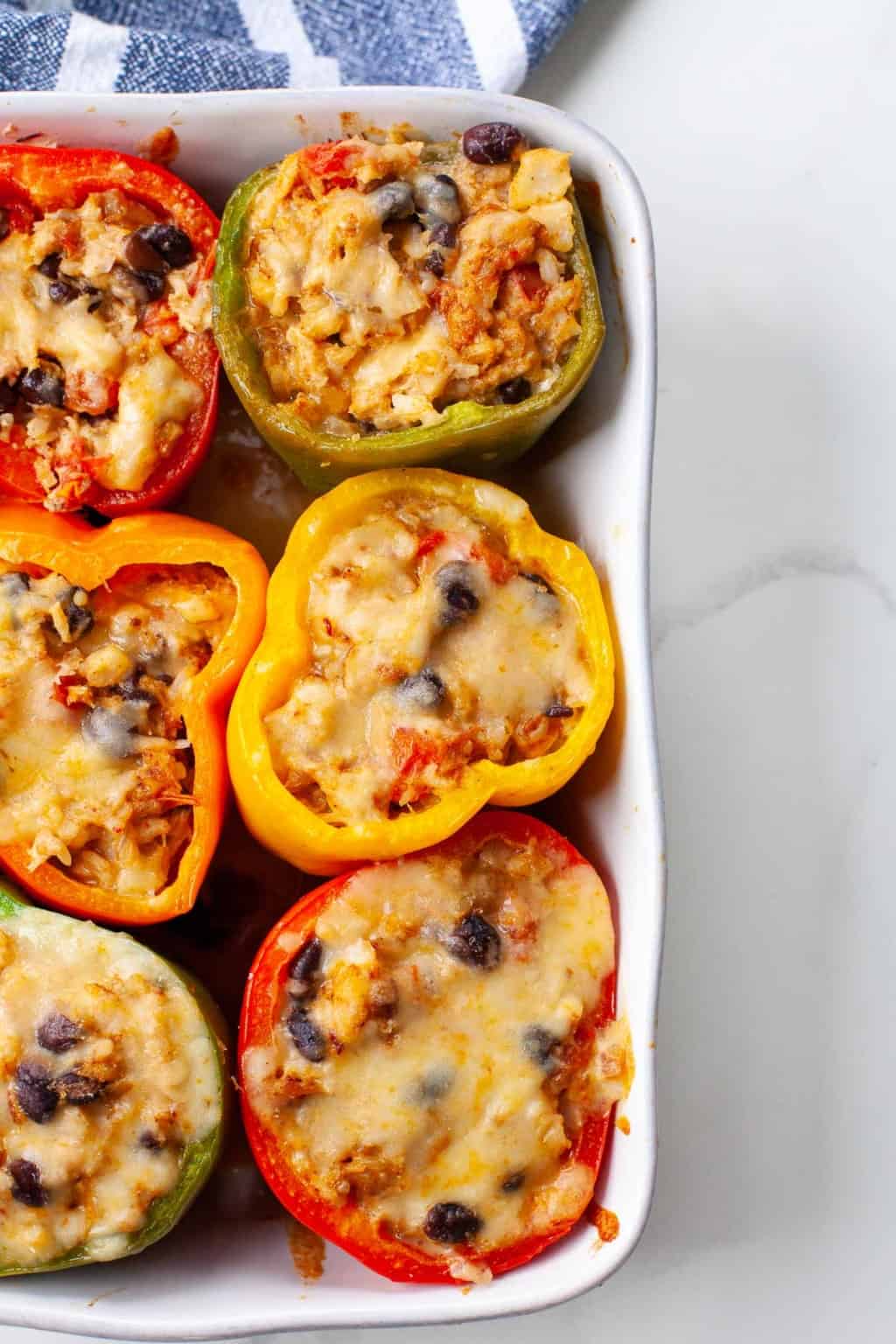 Seafood Stuffed Peppers | Kara Lydon