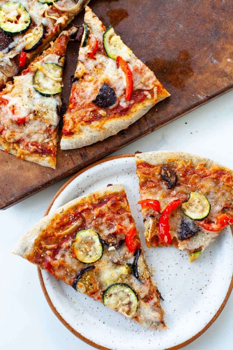 Roasted Vegetable Pizza | Kara Lydon