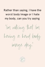 5 Tips to Cope with a Bad Body Image Day | Kara Lydon