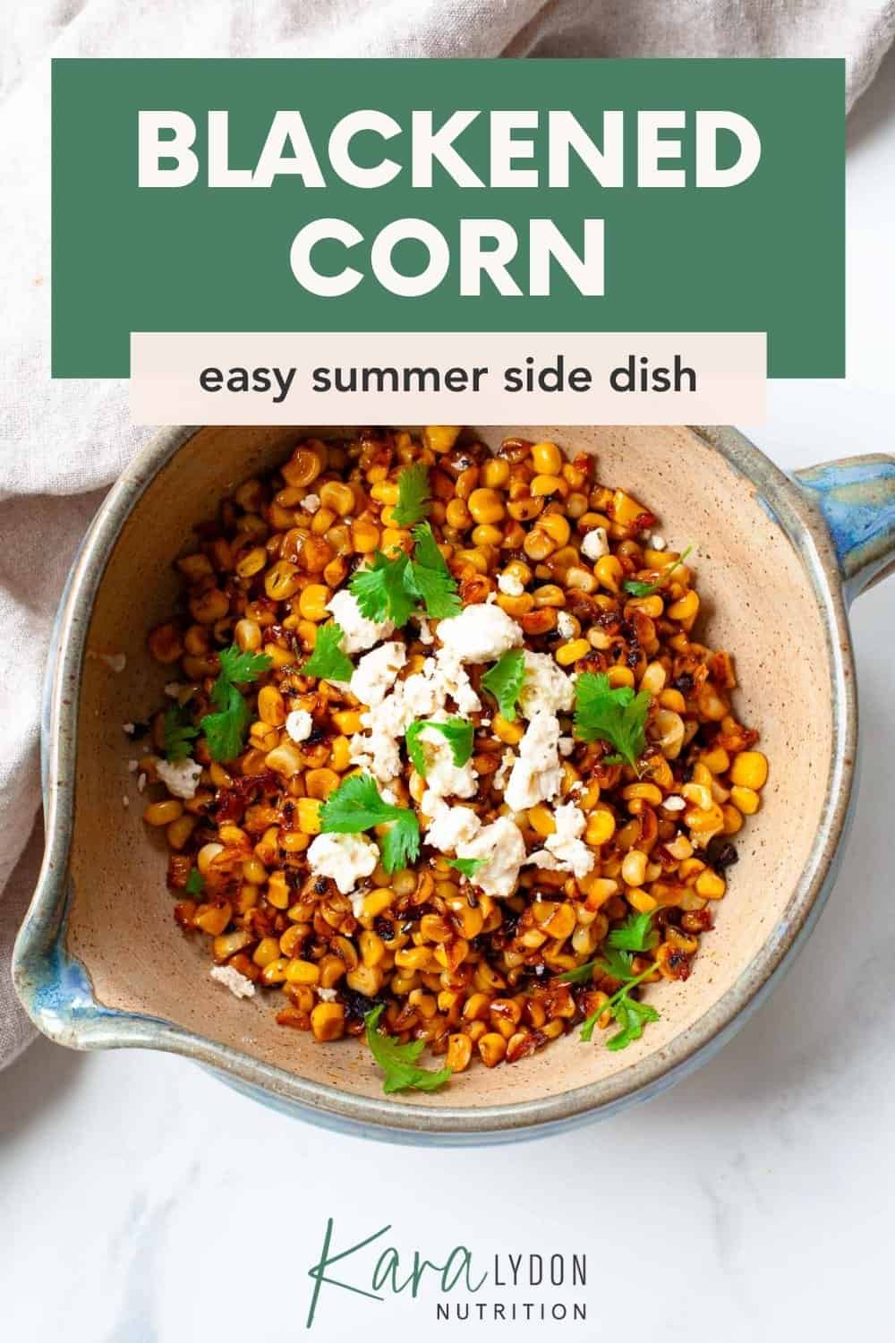 Blackened Corn | Kara Lydon
