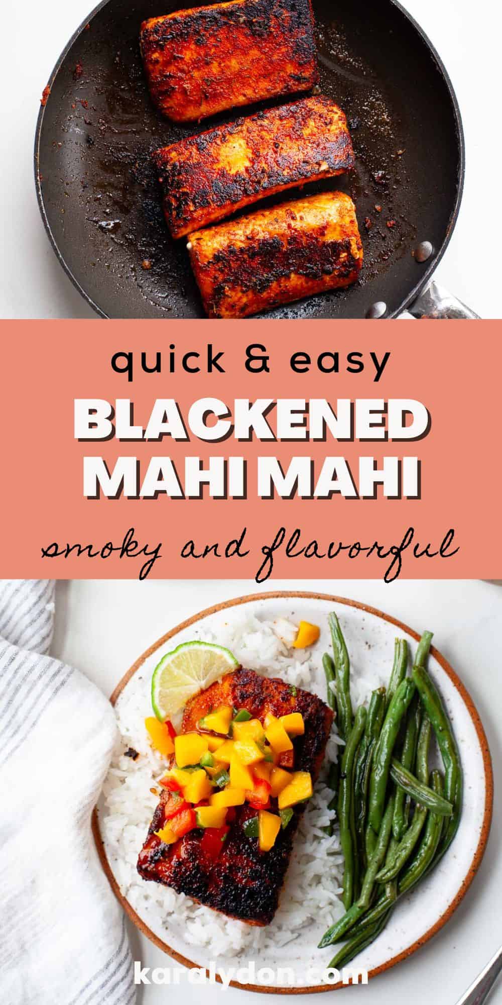 Blackened Mahi Mahi | Kara Lydon