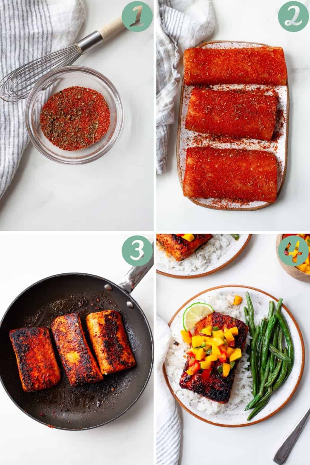 Blackened Mahi Mahi | Kara Lydon