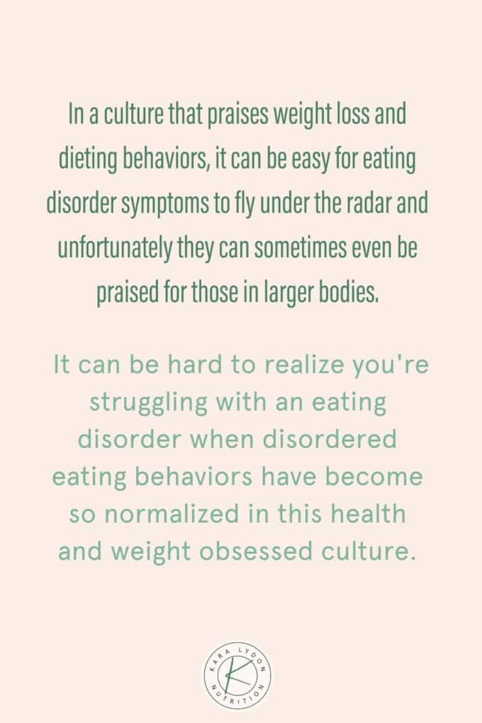 6 Warning Signs of an Eating Disorder – Healthtost