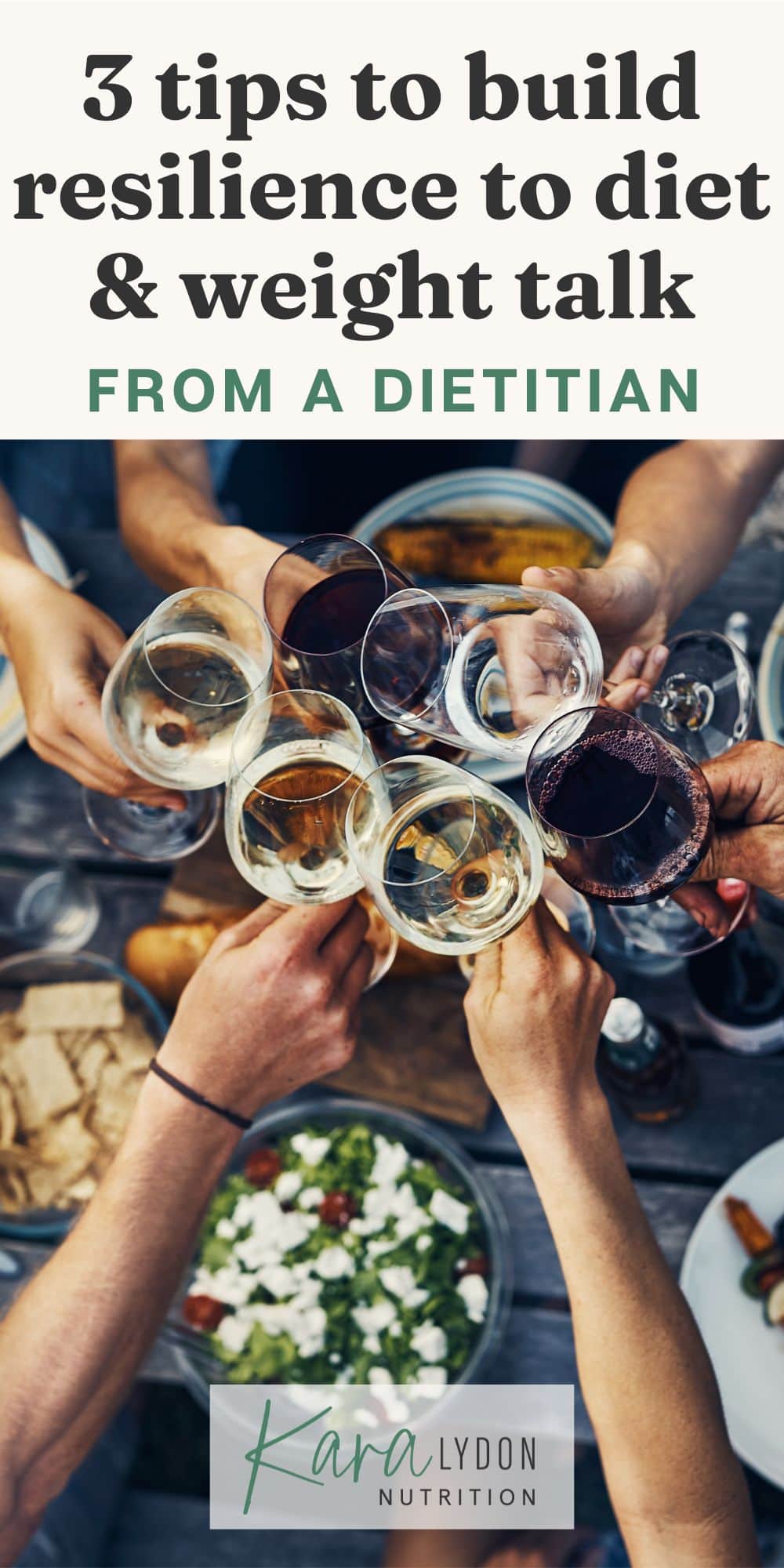 3 tips to become more resilient to diet and weight talk | Kara Lydon